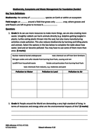 GCSE Ecology new spec Foundation: biodiversity, ecosystems and waste ...