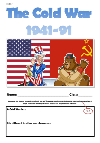 Cold War Revision Booklet | Teaching Resources Cold War Revision Booklet | Teaching Resources