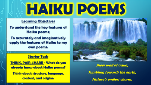 Limericks and Haikus Big Bundle! | Teaching Resources