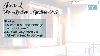 A Christmas Carol Stave 2 | Teaching Resources