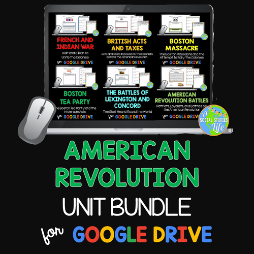 American Revolution UNIT BUNDLE | Teaching Resources