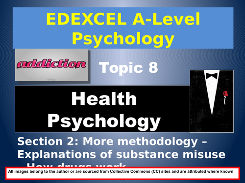 EDEXCEL HEALTH PSYCHOLOGY (A-Level) Complete Module | Teaching Resources