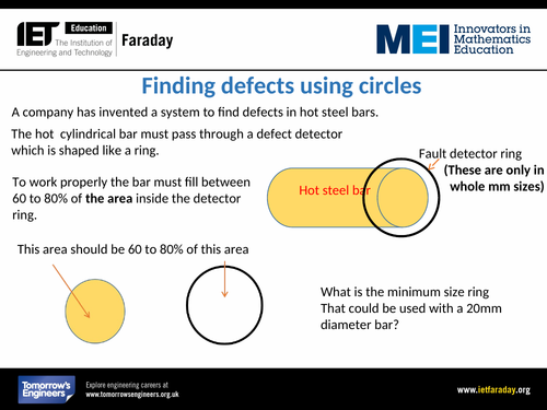 Fault detectors using circles | Teaching Resources