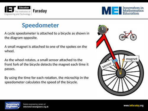 Speedometer calibration | Teaching Resources