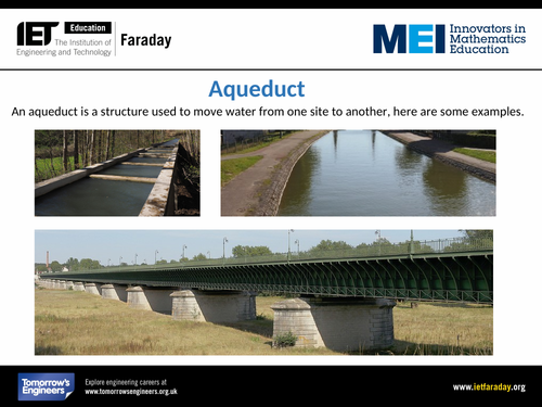 Water aqueduct shapes | Teaching Resources