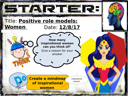 PHSE Positive role models, women | Teaching Resources