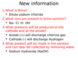 AQA (GCSE 1-9) C6.4 Electrolysis of aqueous solutions | Teaching Resources