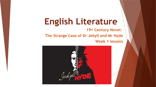 AQA Jekyll and Hyde - Week 1 Lessons | Teaching Resources