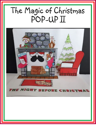Christmas Crafts - The Magic of Christmas POP-UP II | Teaching Resources
