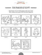 Moses and the Ten Plagues Activity Pack FREEBIE | Teaching Resources