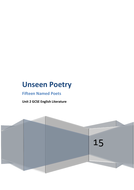 Unseen poetry practice for GCSE | Teaching Resources