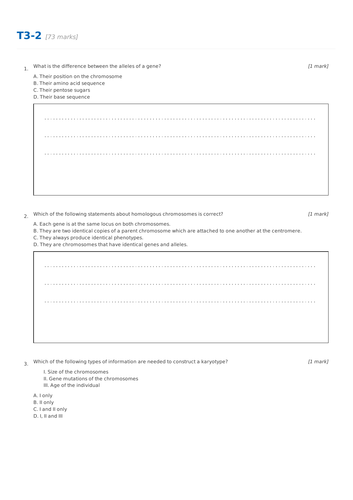 IB Question Banks V3 - Biology - eyescelestial