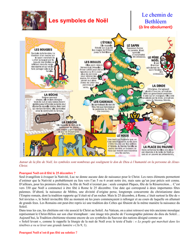 Le Noel en France Unit of Work for A Level French | Teaching Resources