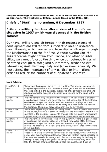 Churchill, Rearmament and Appeasement - for OCR A Level History ...