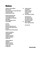 MEDUSA BY CAROL ANN DUFFY - KS5 POETRY - ENGLISH LITERATURE - A LEVEL ...