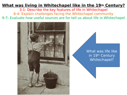 Whitechapel (crime and punishment paper 1) Edexcel 9-1 GCSE History ...