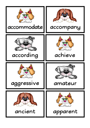 SPELLINGS YEAR 5 AND 6 TEACHING RESOURCES ENGLISH KEY STAGE 2 ...