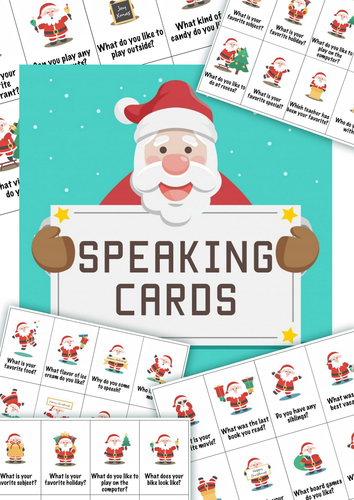 Speaking Cards | Teaching Resources