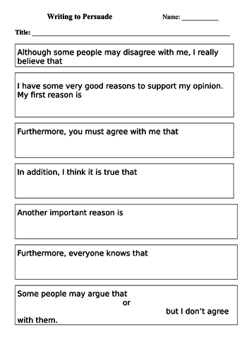 Writing to Persuade - BUNDLE OF RESOURCES!! | Teaching Resources