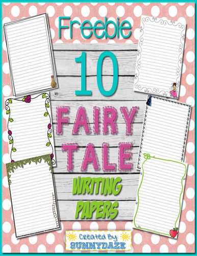Free Fairy Tale Writing Papers | Teaching Resources