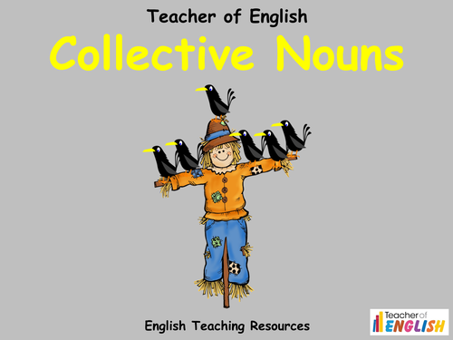 Collective Nouns (PowerPoint and worksheets) | Teaching Resources