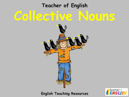 Collective Nouns (PowerPoint and worksheets) | Teaching Resources