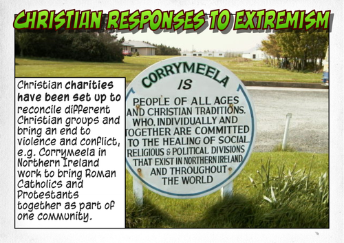 GCSE Religious Studies: Extremism in Christianity: Activity and ...