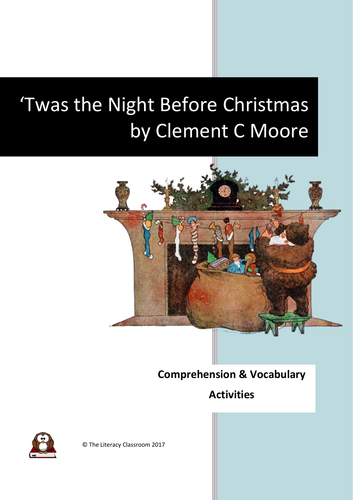 'Twas the Night Before Christmas: Comprehension and Vocabulary ...