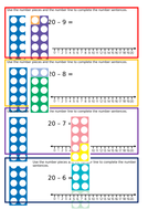 Subtraction - not crossing 10, year 1, Spring block 1 | Teaching Resources