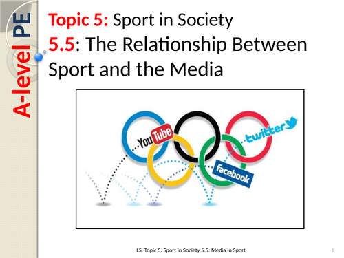 A-Level PE EDEXCEL (spec 2016) 5.5. The Relationship Between Sport and ...