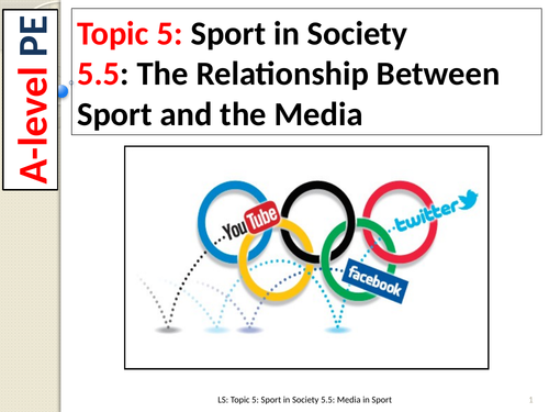 A-Level PE EDEXCEL (spec 2016) 5.5. The Relationship Between Sport and ...