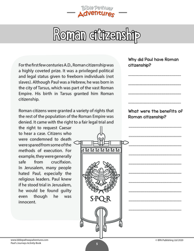 Paul the Apostle Activity Pack FREEBIE | Teaching Resources