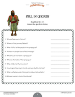 Paul the Apostle Activity Pack FREEBIE | Teaching Resources