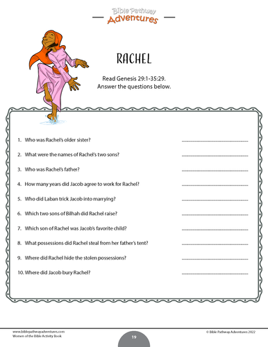 Women of the Bible Activity Book | Teaching Resources