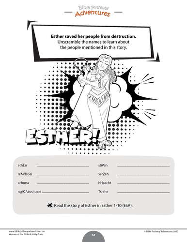 Women of the Bible Activity Book | Teaching Resources
