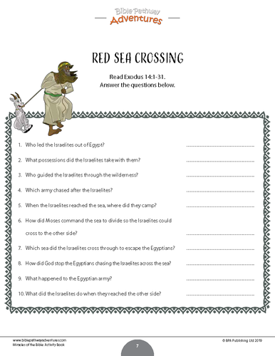 Miracles of the Bible Activity Book | Teaching Resources