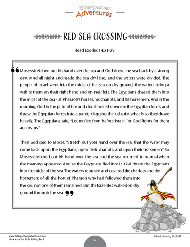 Miracles of the Bible Activity Book | Teaching Resources