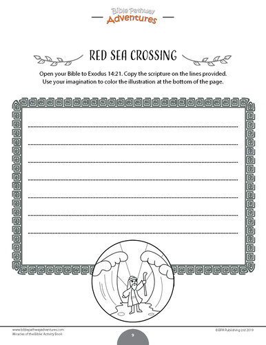 Miracles of the Bible Activity Book | Teaching Resources