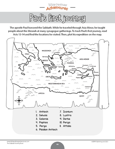 The Sabbath Activity Book | Teaching Resources