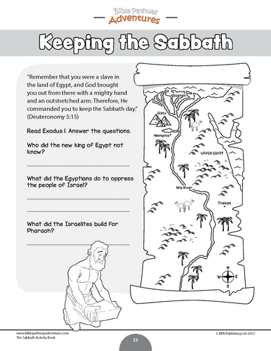 The Sabbath Activity Book | Teaching Resources
