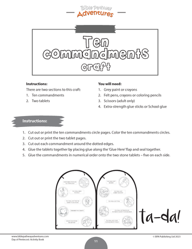 Day of Pentecost Activity Book | Teaching Resources