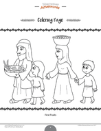 Feast of First Fruits Activity Book by pip29 | Teaching Resources