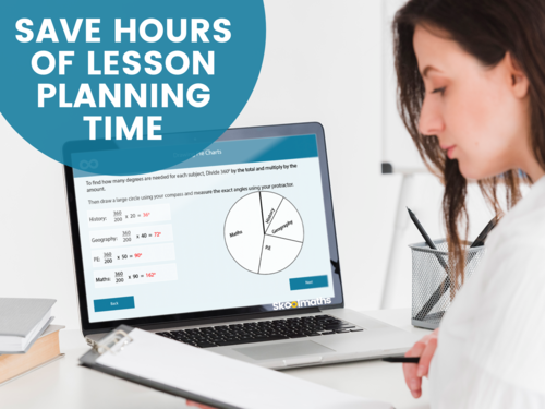 Pie Charts - GCSE (9-1) Digital Maths Lesson | Teaching Resources