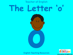 The Letter O | Teaching Resources