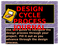 Design Process Journal: Great for IB Design and Design Projects ...