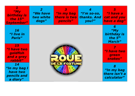 Year 7 French Wheel of fortune | Teaching Resources