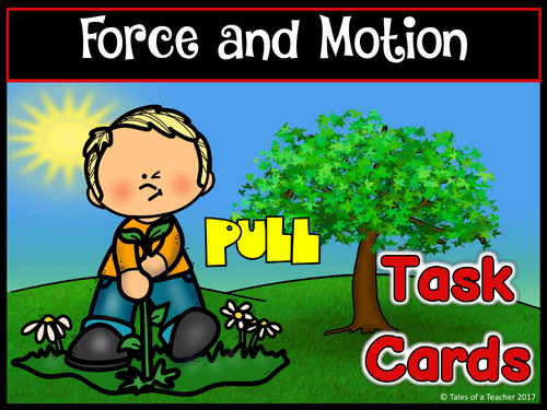 Force and Motion Task Cards | Teaching Resources