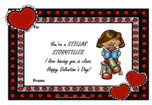 Valentine's Day Cards: Notes from the Teacher | Teaching Resources