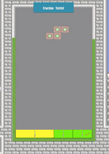 Fractions Tetris activity game - Make a whole using your knowledge of ...
