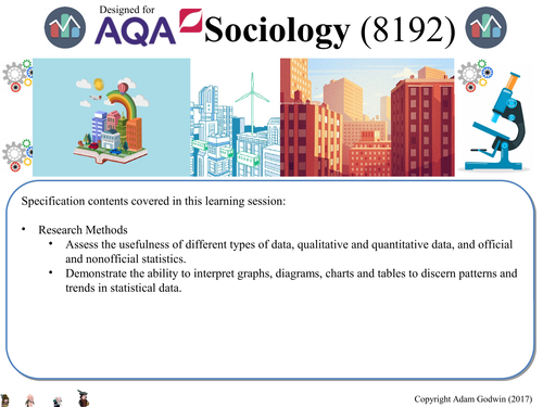 Types Of Data And Data Analysis Sociological Research Methods Gcse
